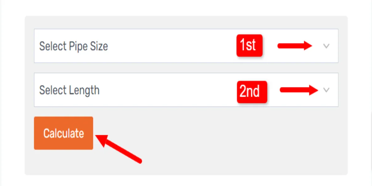  1 Free Gas Line Size Calculator BTU